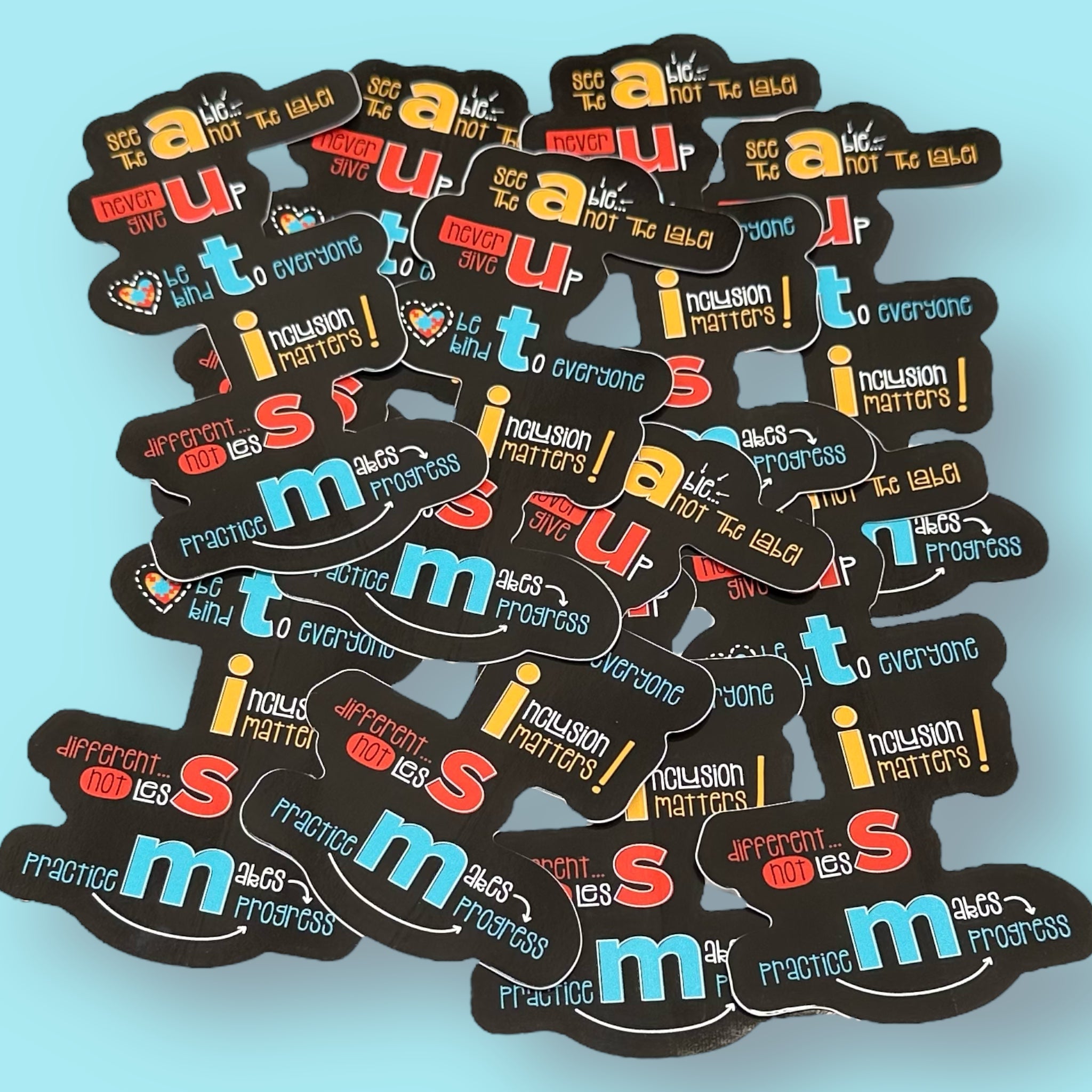 Autism Decal Packs – Be Kind to Everyone