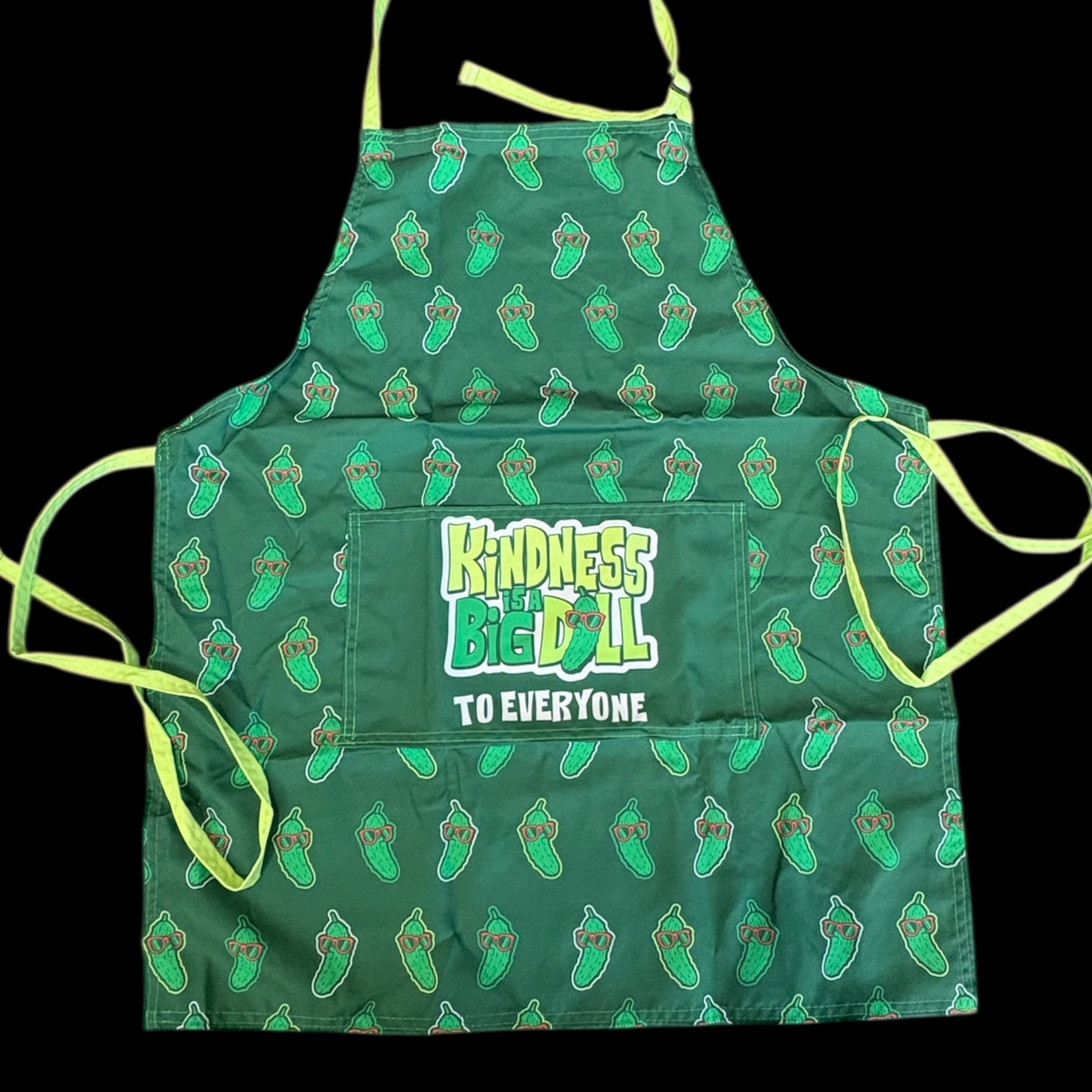 Pickle Apron - Kindness is a Big Dill – Be Kind to Everyone