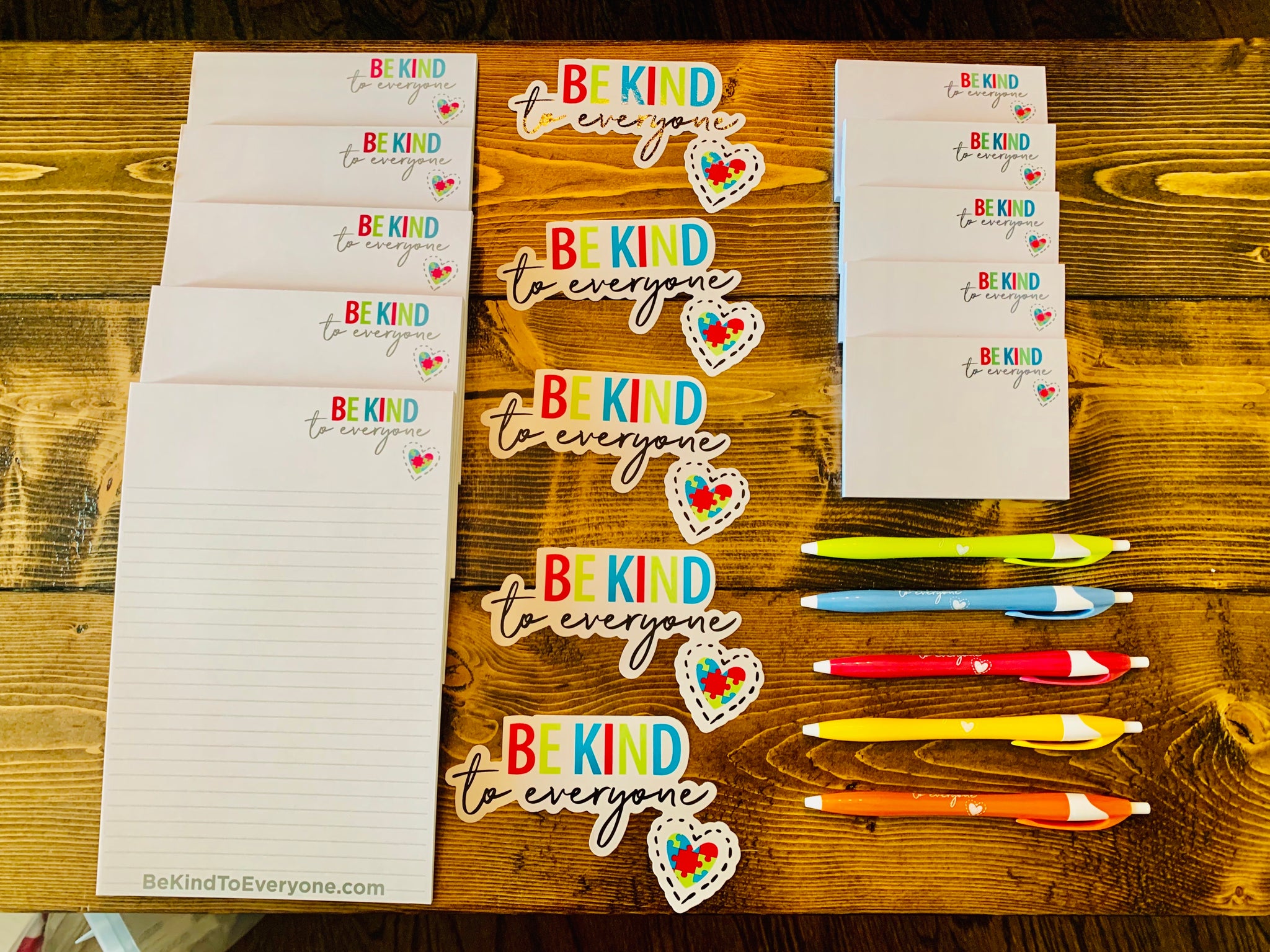 Notepad Packs - Be Kind to Everyone